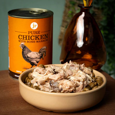 JR Pure Chicken with Bone Marrow Topper & Mixer 400g – Marshalls Pet ...