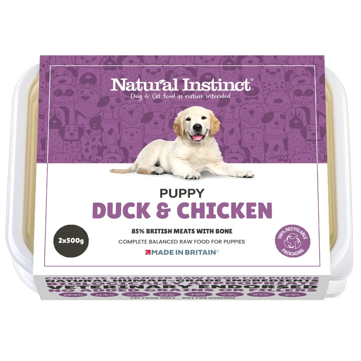 Natural Instinct Puppy Duck & Chicken – Marshalls Pet Food Store